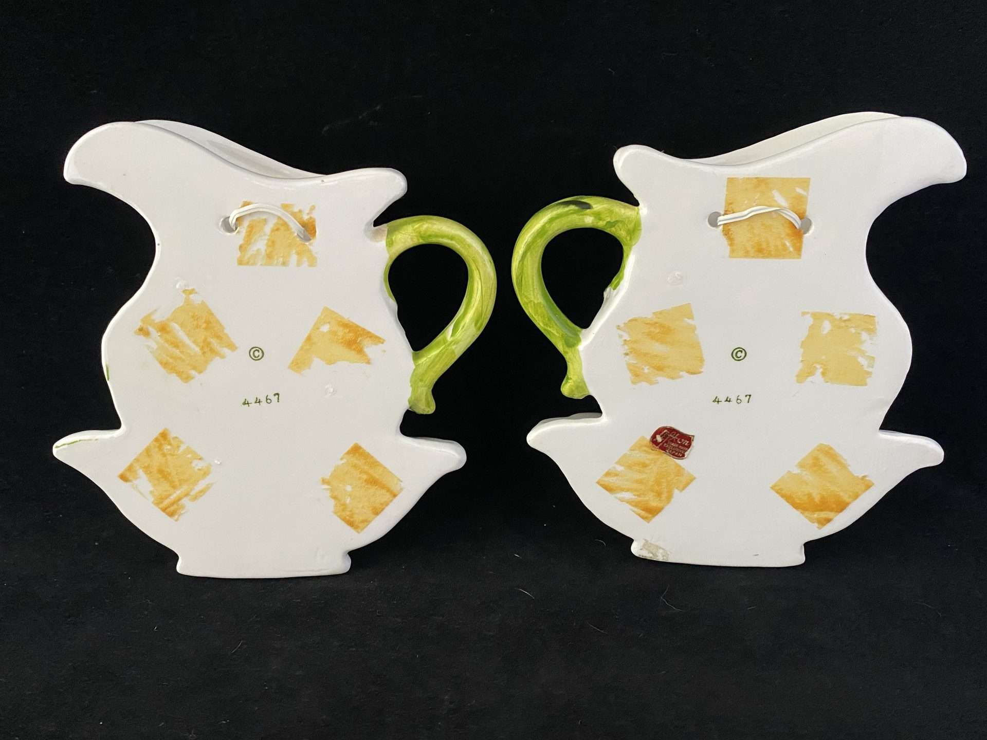 Geo Z Lefton / Lefton Daisy Wall Hanging Bowl and Pitcher #4467 ...